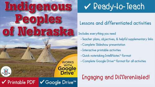 Indigenous Peoples of Nebraska State Study Unit by The Teaching Bank