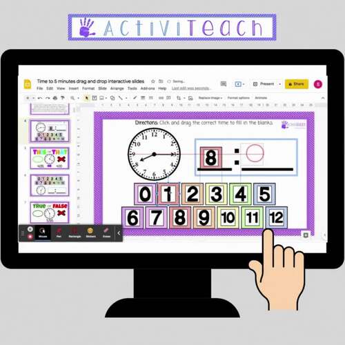 Telling Time to the Minute and 5 Minutes Activities Math Centers ...