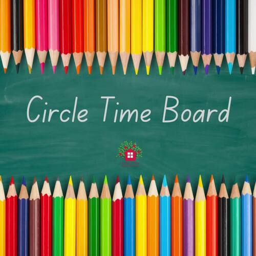 Circle Time Board by Learning Tree Homeschool | TPT