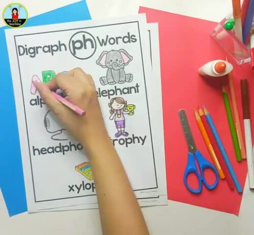 Digraph PH Activity by The Joy in Teaching | TPT