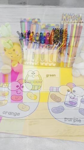 Easter Activities - Color Sorting & Matching Math Centers Preschool ...