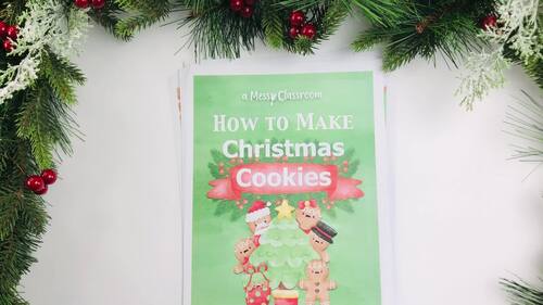 Christmas Cookies Nonfiction Text Feature RI.2.5 2nd Grade Winter ...