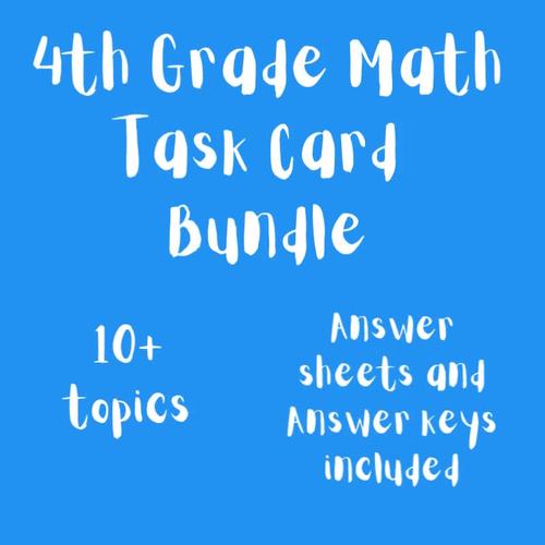 4th Grade Math Centers Bundle by Tara's Teaching Tools | TPT