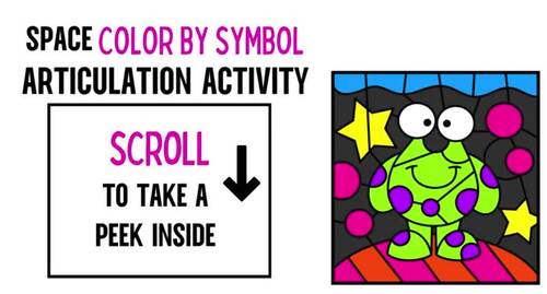 Space Articulation Color By Code: Complex Clusters by Jennie's Speech Room