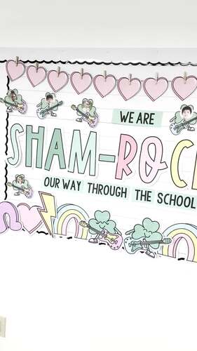 March Bulletin Boards | St. Patrick's Day Bulletin Board | Shamrock ...