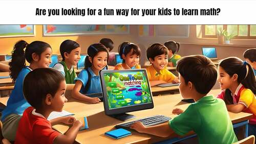 Math Activity Counting One To One Matching by Mme Casey | TPT