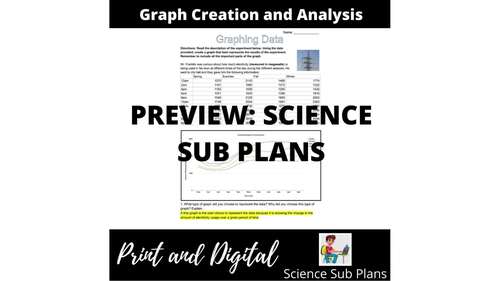 2 Day Emergency Science Sub Plan Bundle- General Middle School Science