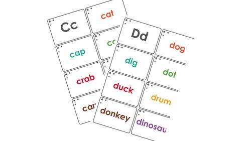 A–Z Alphabet Flashcards | Phonics & Word Building | Progressive Reading ...
