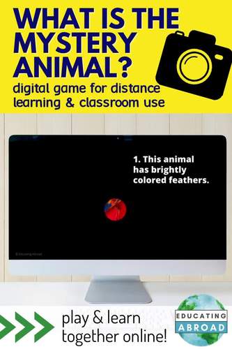 Inferring Skills Activity for Kids: Guess the Mystery Animal with ...