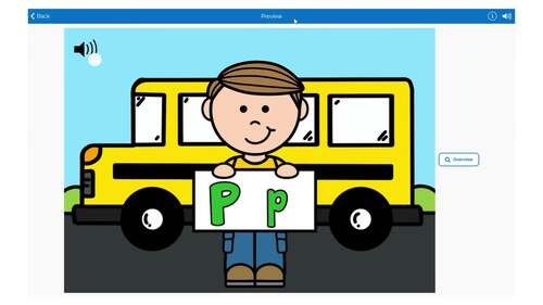 Letra P Boom Cards™ | Digital Task Cards by Cloud Ten | TPT