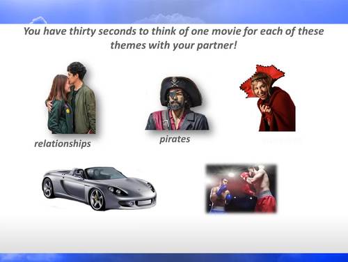 Talking about Movies with Our Friends : Complete ESL Lesson for Low (A2 ...