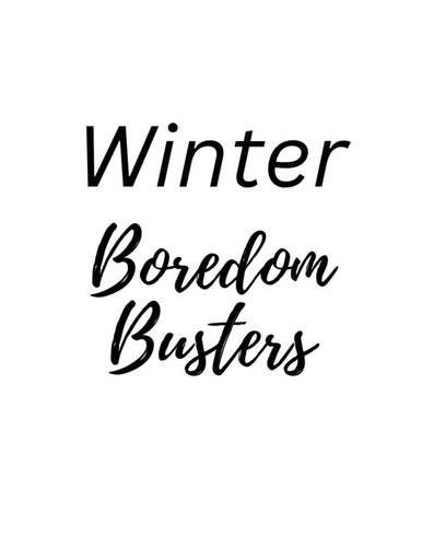 Winter Boredom Buster Printable Activity Pack for Kids – Fun Winter ...