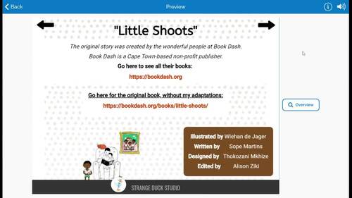 Adapted African Story & Comprehension BUNDLE-Printable Booklets & Boom ...