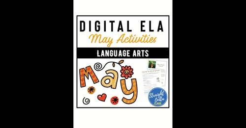 Digital May Language Arts Activities | TPT