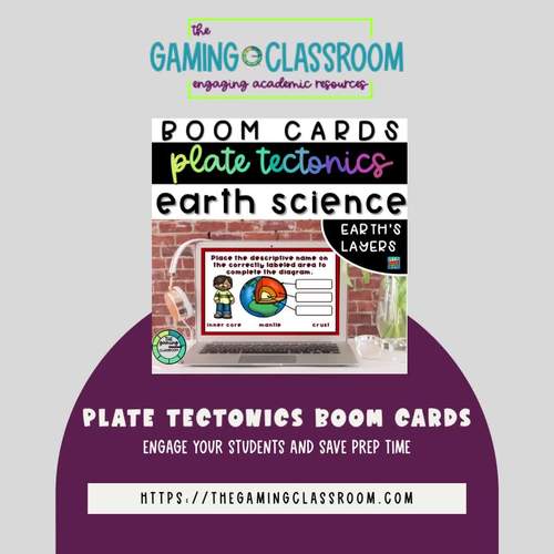 Plate Tectonic Boundary Boom Cards by Amanda Bowen - The Sci Ed Teacher