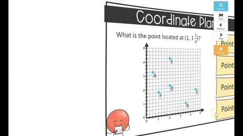 Coordinate Plane Practice 5th Grade Math Coordinate Plane Digital Activity