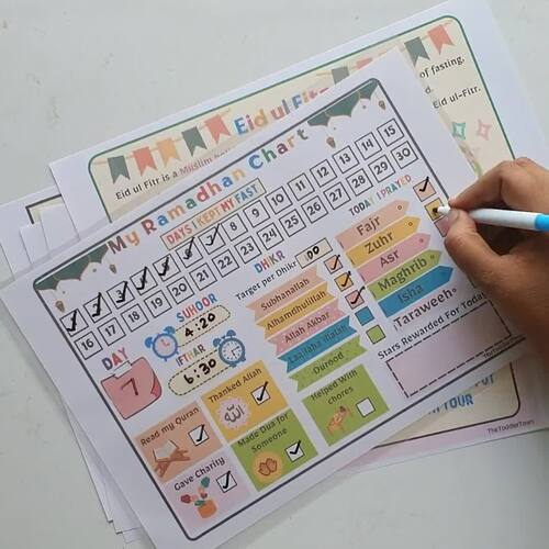 Ramadan Tracker chart for kids, Ramadan posters ,Muslim Homeschool ...