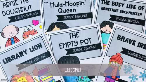 Read Aloud Activities & Book Companion BUNDLE for 1st 2nd Grade and ...