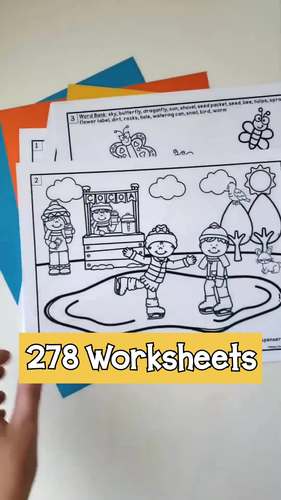 Holiday and Seasonal Speech Therapy Categories Following Directions ...