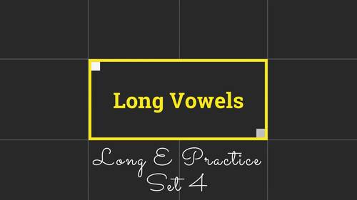 Long E Blend Spell Sort SOR S2P Boom Cards - Speech to Print Linguistic ...