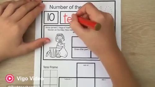 Math Problem Solving Number of the Day by Tech Teacher Pto3 | TpT