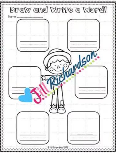 Fall Writing Center Activities Preschool Kindergarten First Second ...