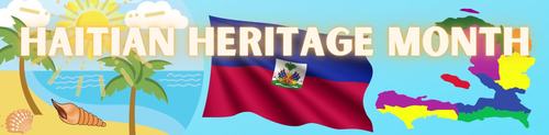 Haitian Heritage Month ANIMATED Virtual BANNER | GOOGLE CLASSROOM BANNER