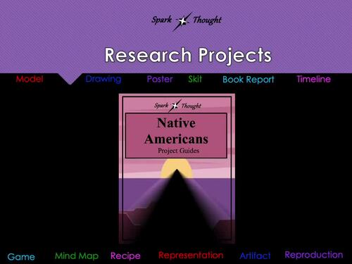 Project Guides for Native America by Spark Thought | TPT