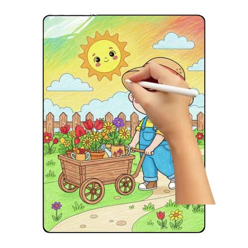 First Day of Spring Coloring Pages | Spring Activities for Kids | 40 Sheets