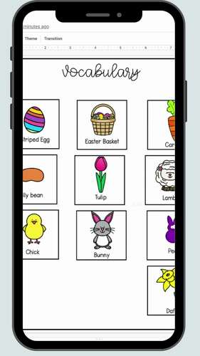 Digital and Print Easter Package for Special Education and ESL | TPT