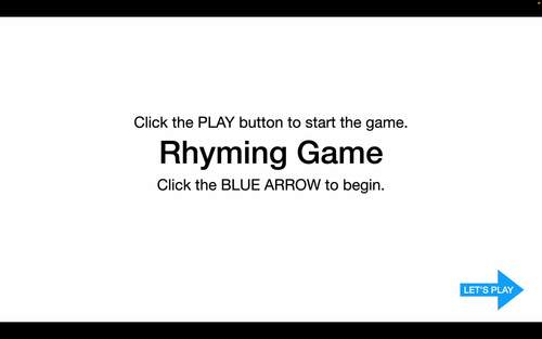 Rhyming Game Keynote by Apps And Apples | TPT