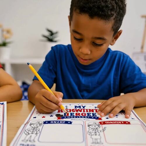 America 250th |4th of July Craft,Writing,Keepsake Activities for Pre K ...