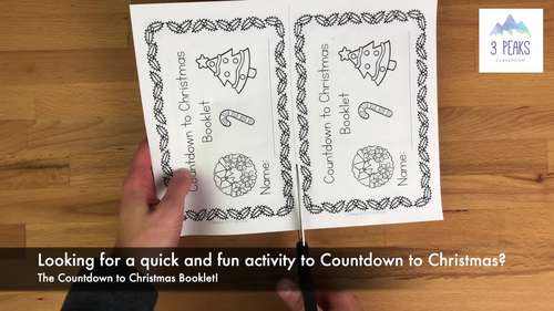 Christmas Booklet - Christmas Activity Booklet - Countdown to Christmas ...