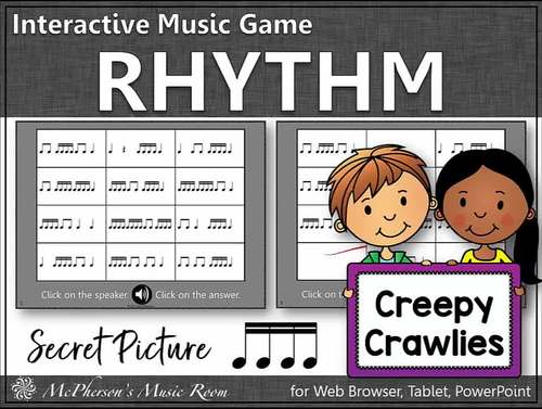 Sixteenth Notes Interactive Rhythm Game Reveal the Secret Picture ...