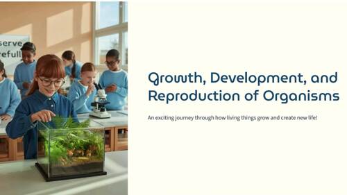 Growth, Development & Reproduction Complete Bundle | Grades 6–8 | TPT