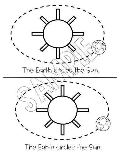 Solar Eclipse Coloring Book/Student Reader by Unique in Elementary