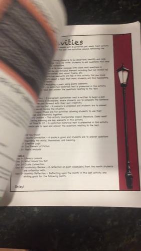 February Daily Reading Morning Work ELA Bell Ringers for Middle School