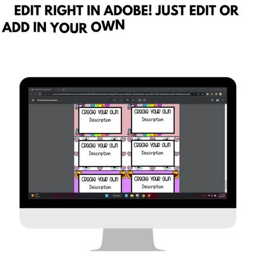Customizable Coupons for Rewards and Incentives | Valentine's Day Theme