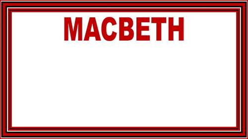 Macbeth Guided Literary Analysis Essay with Prompts Templates and Examples