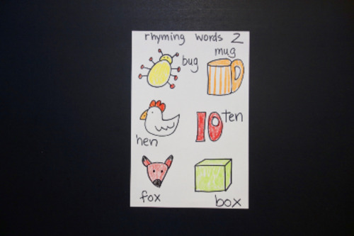 Let's Draw Rhyming Words 2! by Patty Fernandez Artist | TPT