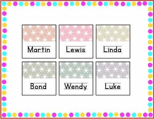 Boho Neutral Winter Snowflakes Name Labels, Locker Labels, Cubby Tags, Tags