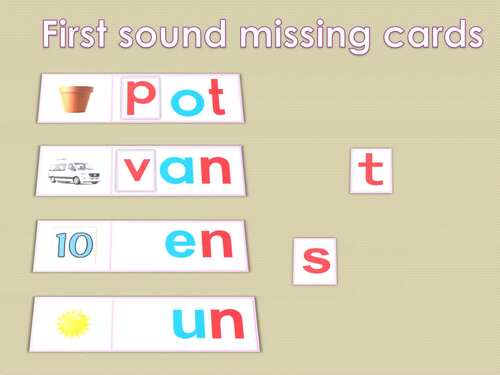 Montessori Pink Series CVC Words Bundle by My Montessori shop | TPT