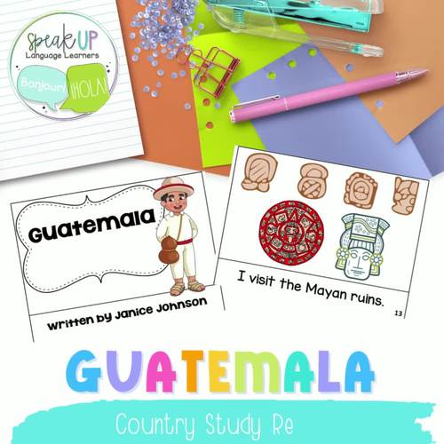 Guatemala Country Study Reader & Activities Print & Digital with Audio ...