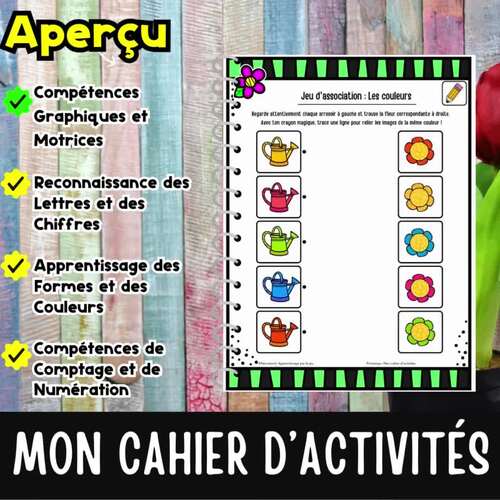 Printemps. Mon Cahier d’activités by Nemoland - Apprentissage par le jeu