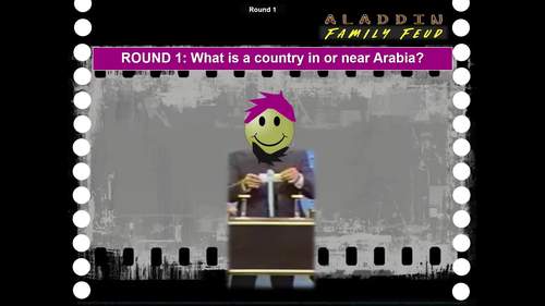 ALADDIN MOVIE FAMILY FEUD GAME - FUN, ENGAGING, INTERACTIVE CLASS ACTIVITY