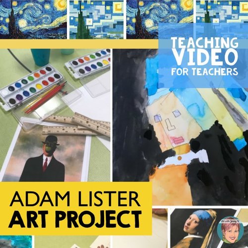 Adam Lister Art Project - Contemporary Art History Lesson! by Art with ...