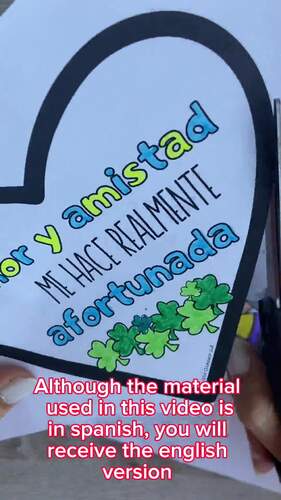 Valentines day decoration craft - love and friendship by Counselor Juli