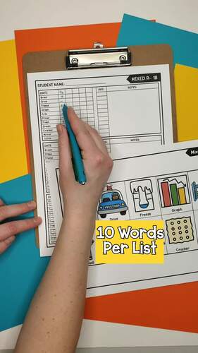 Mixed R Blends Articulation Screener and Progress Monitoring for Speech ...