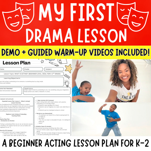 Beginner Drama Lesson - Grades K–2 | SEL Aligned & Theater Arts ...