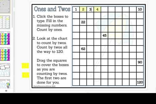 Spring Skip Counting by 2, 5, 10 for Google Slides™ and Printable ...
